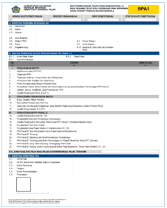 Pedoman Pengisian Formulir BP-A1 PPh 21 Pada Coretax